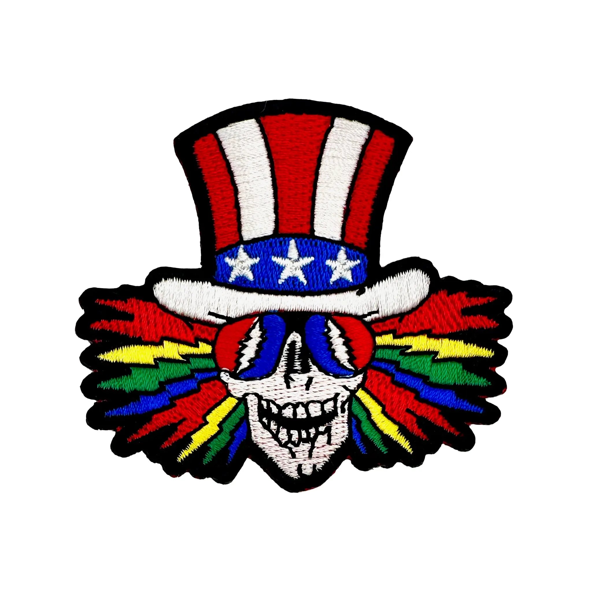 Rainbow Bolt Uncle Sam Patch – Hippie Shop