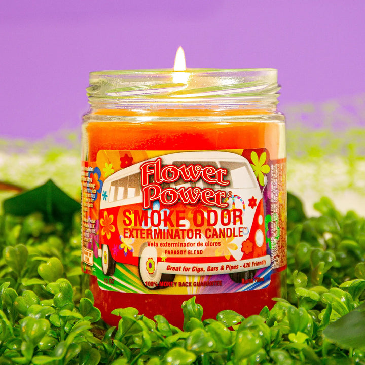 Flower Power Candle – Hippie Shop