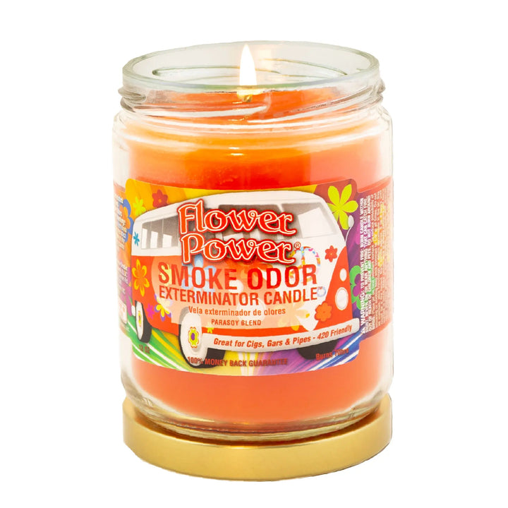 Flower Power Candle – Hippie Shop
