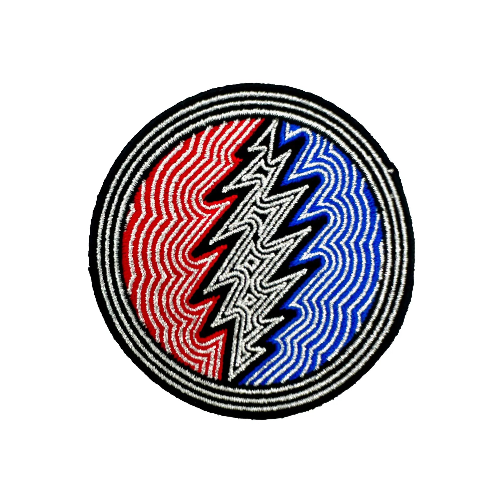 Silver Bolt Patch – Hippie Shop
